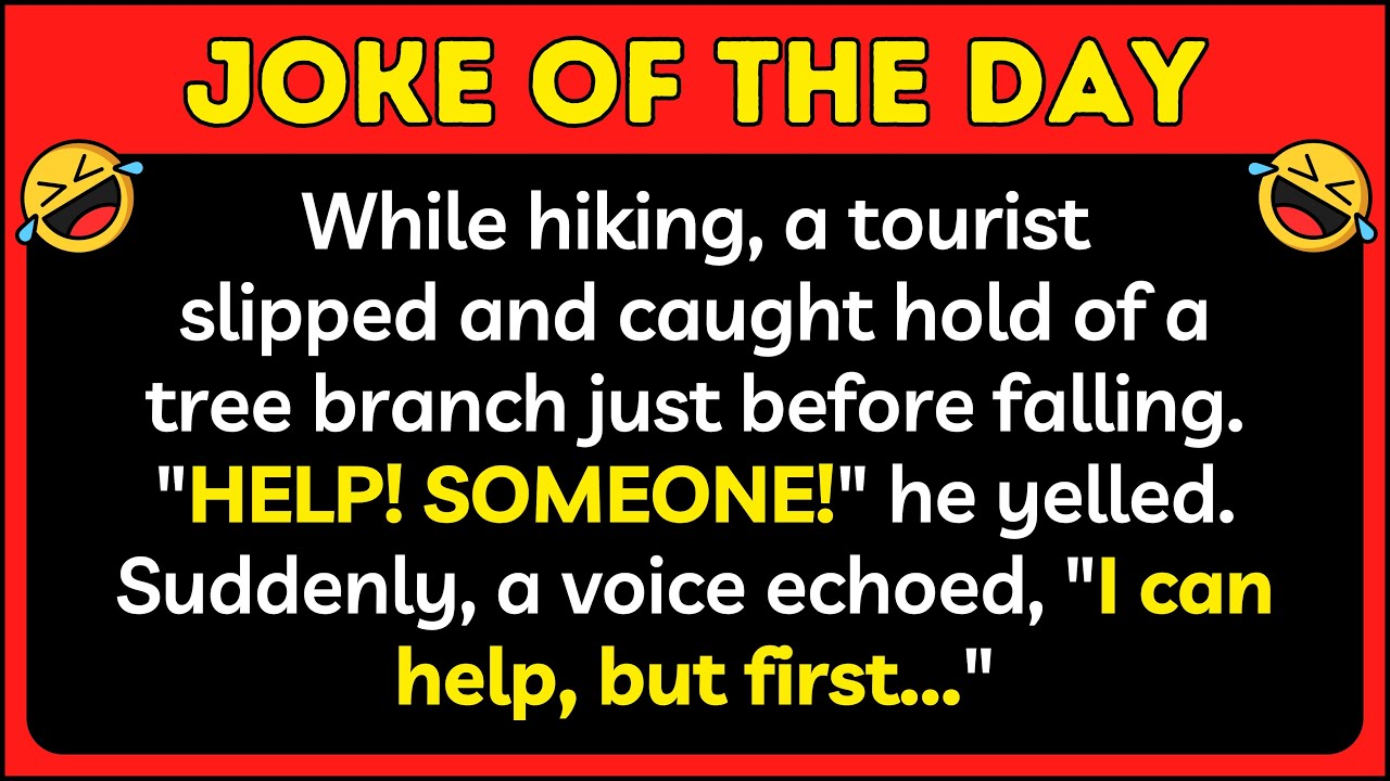 👉 BEST JOKE OF THE DAY! 🤣 The hiker's cry for help might be answered ...