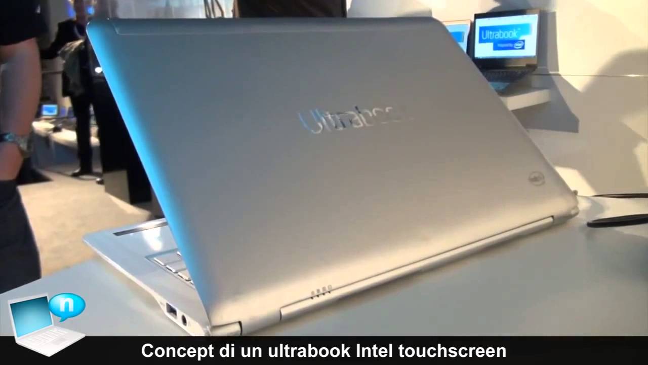 Intel Ultrabook touchscreen, primo concept - YouTube