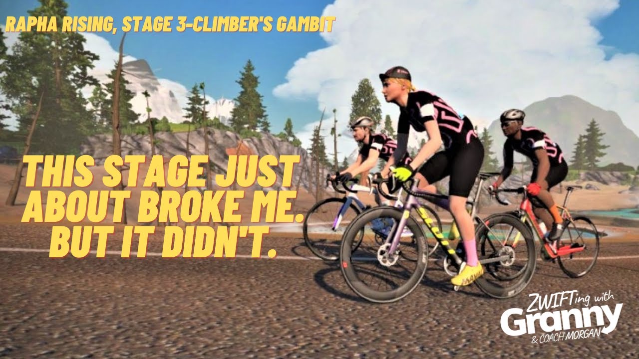 Rapha Rising, Stage 3-Climber's Gambit; the stage I thought would be a ...