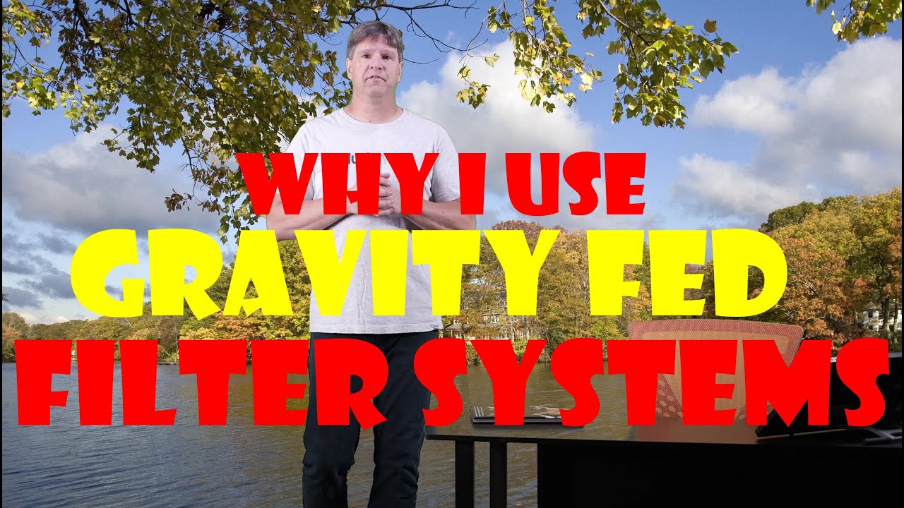 Why I Use A Gravity Fed Filter For My Koi Ponds (A Simple Concept Yet ...