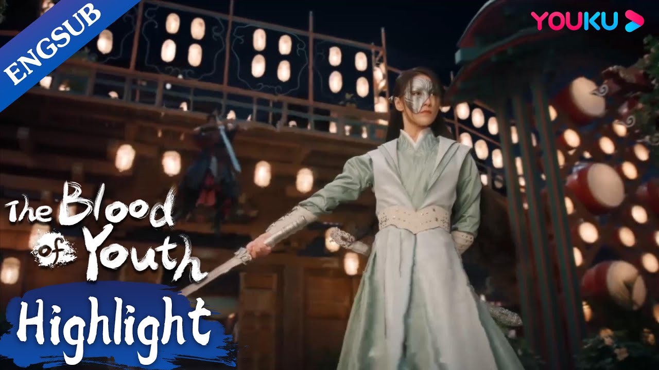 Li Hanyi caught Lei Wujie going down the mountain behind her | The Blood of Youth | YOUKU - YouTube