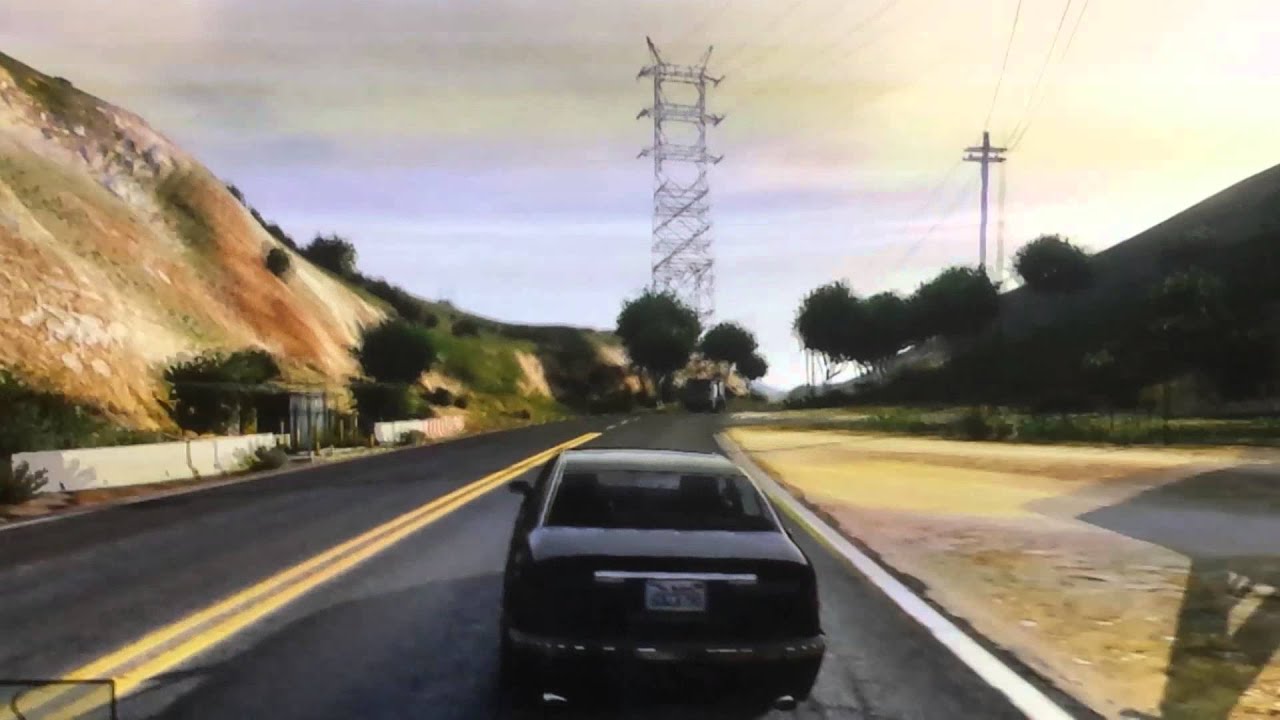 GTA V daytime play, Panasonic VT65 - YouTube