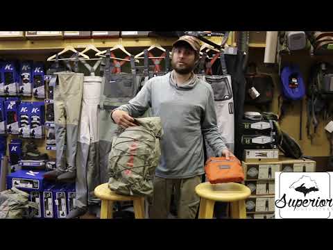 Simms flyweight access fishing pack gear review - YouTube