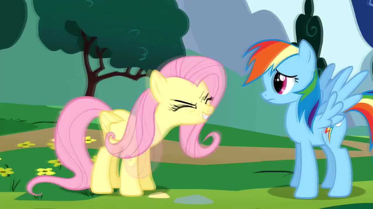 Fluttershy-*deep breath* yay~ - YouTube