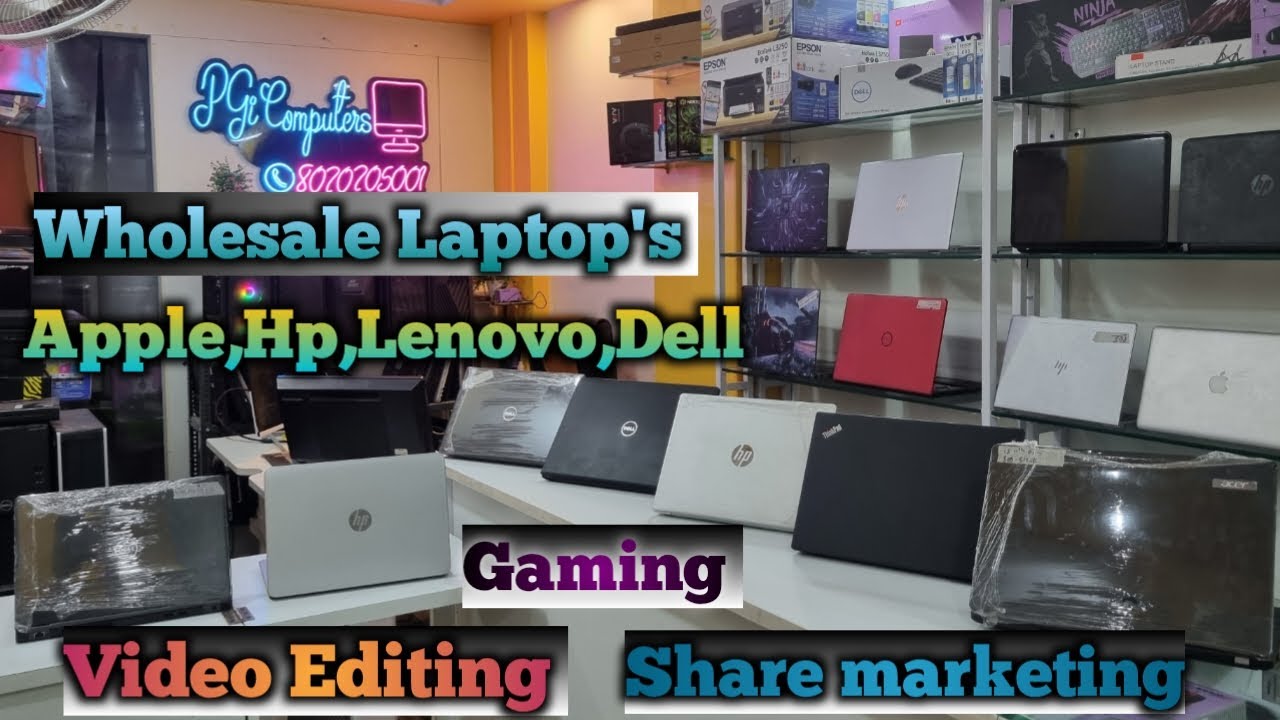 Gaming Video editing Best Refurbished laptops | Wholesale second hand ...