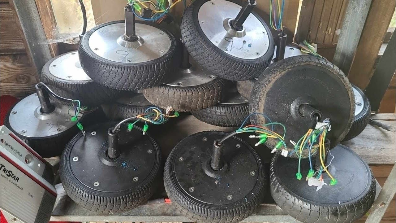 Bulk Hover Board 36v Motor Salvage - 24 x 250w Motors - Hoverboard Wind ...