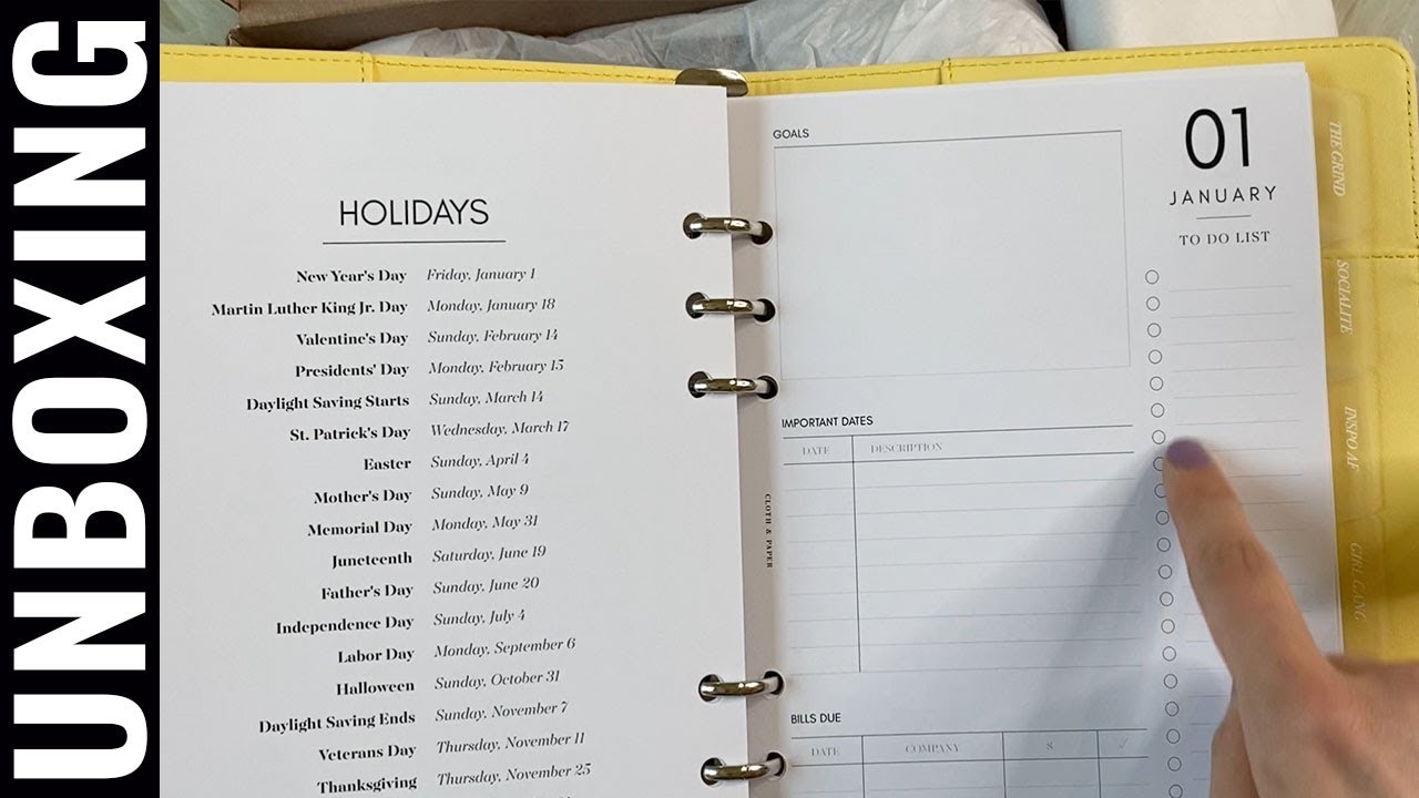 UNBOXING Cloth & Paper Inserts - YouTube