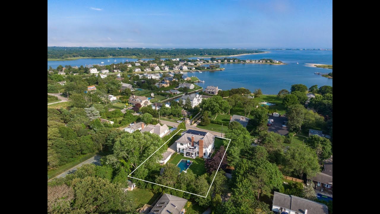 New Construction with Water Views | 65 Middle Pond Road, Southampton ...
