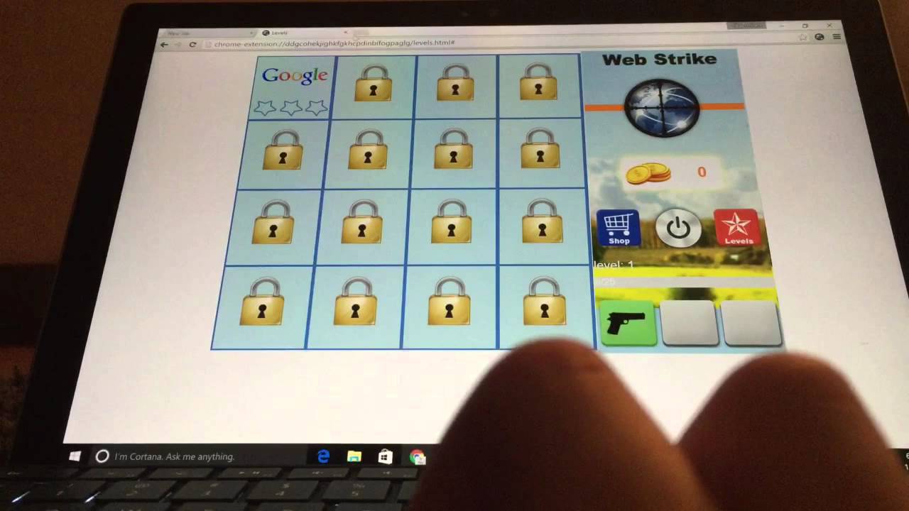 Web strike extension On Google Chrome - YouTube