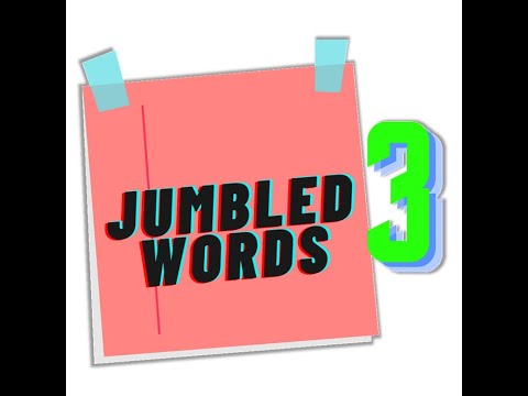Jumbled Words l Part 3 l English reasoning l Test your word Power l ...
