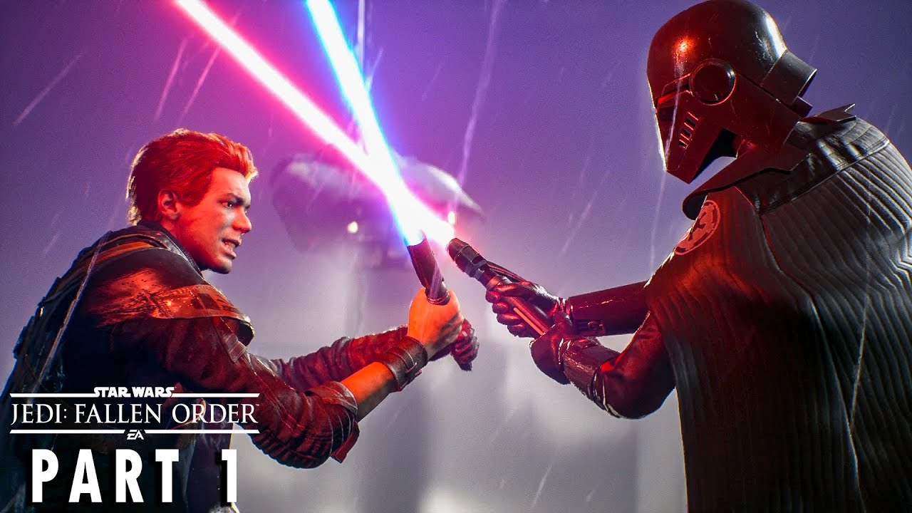 STAR WARS JEDI FALLEN ORDER Gameplay Part 1 PS4 No Commentary - YouTube