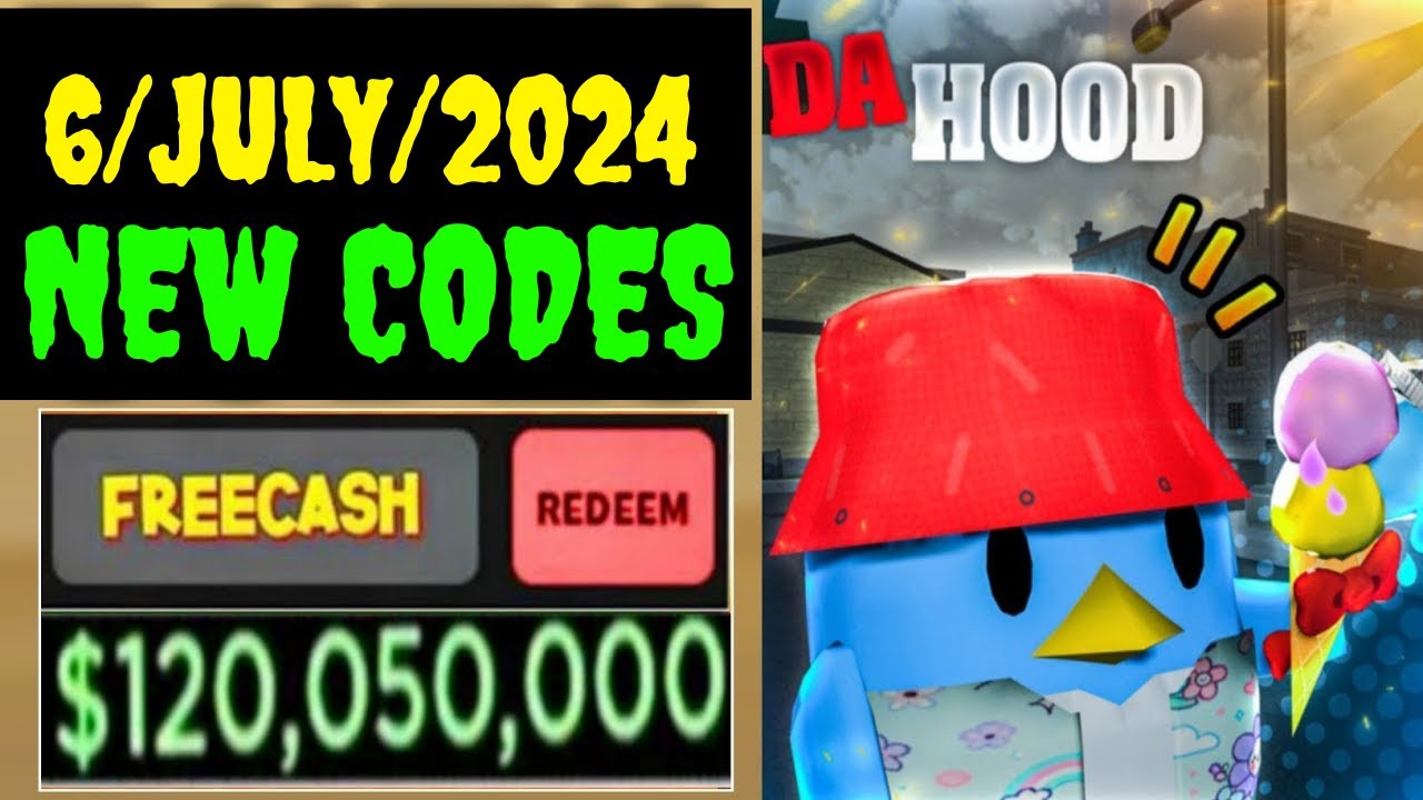 6/July🔥DA HOOD CODES 2024 - ROBLOX DA HOOD CODES 2024 - CODES DA HOOD ...
