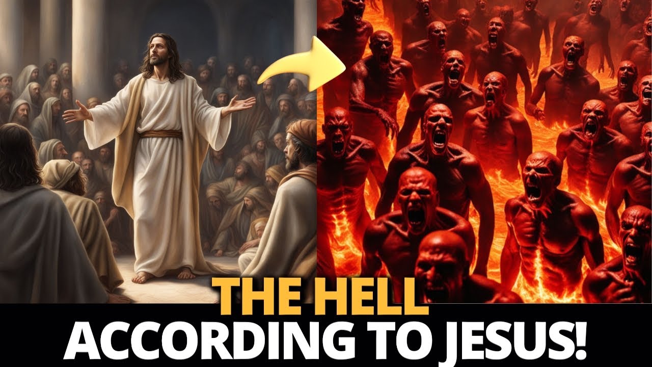 what JESUS said ABOUT HELL according to the BIBLE! it's TERRIFYING ...