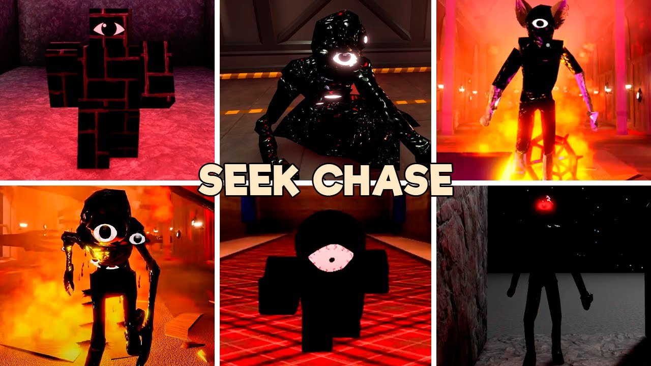 DOORS Seek Chase VS 37 Different Seek Chases - YouTube
