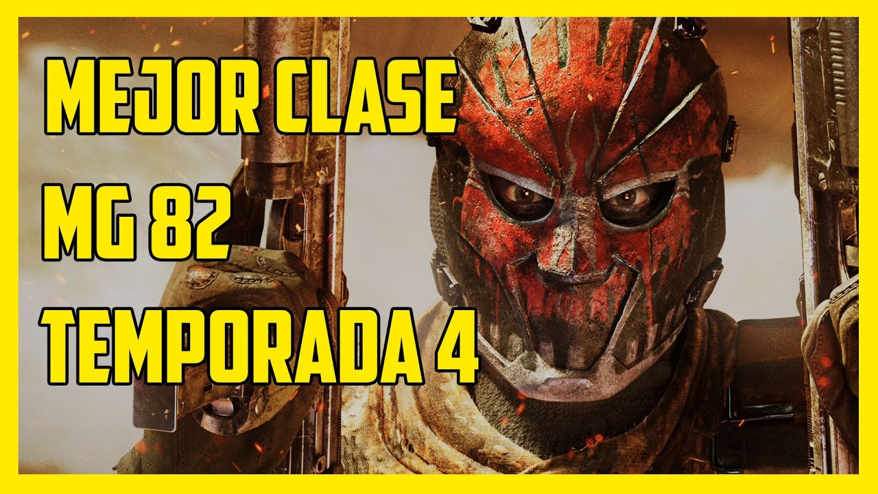 Mejor Clase MG 82 Temporada 4 Call of Duty Black Ops Cold War - YouTube