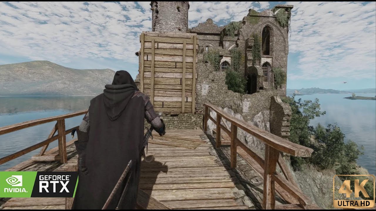 [4K60] The Witcher 3: Horse Riding - YouTube