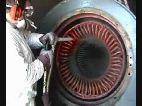 Electric motor stator cleaning - MIGHTY E - Dry Ice Blasting - YouTube