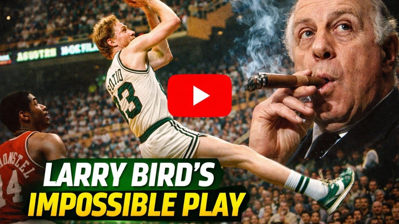 You Won’t Believe This Larry Bird Play (1981 NBA Finals) - YouTube