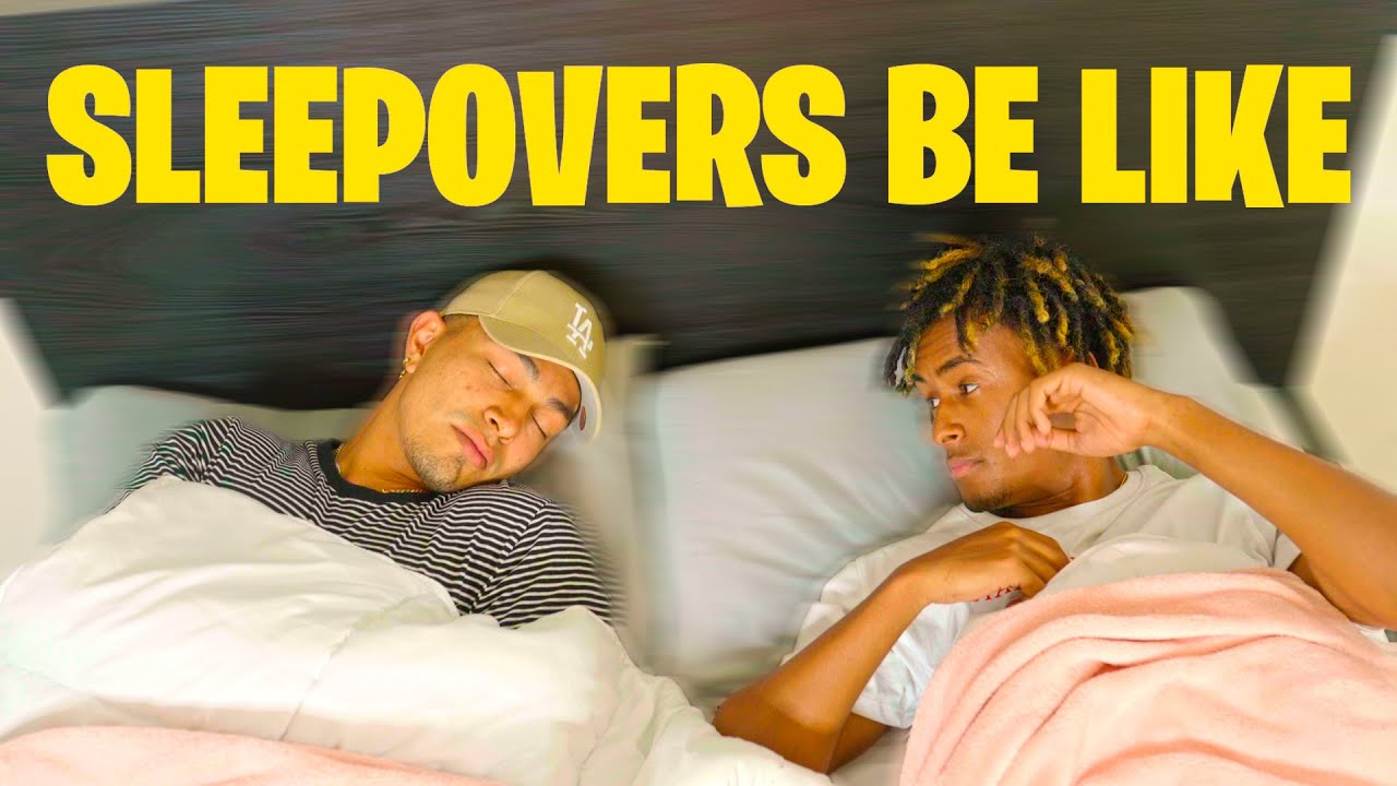 WHEN YOU DON'T GET BLANKET DURING SLEEPOVERS BE LIKE!!! 😂😂😂 COMEDY SKIT ...