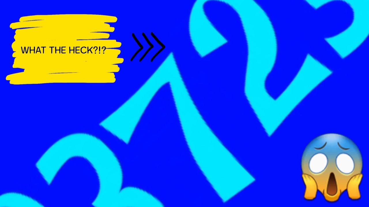 WHAT THE HELL?!? Numbers 1 To 100000 In Inverted - YouTube