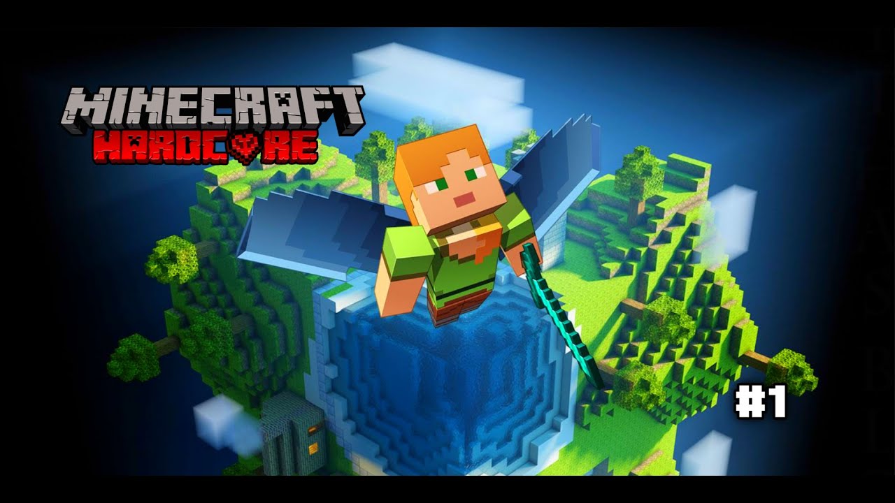 PLAYING MINECRAFT HARDCORE FOR THE FIRST TIME I LET'S PLAY SERIES #1 ...