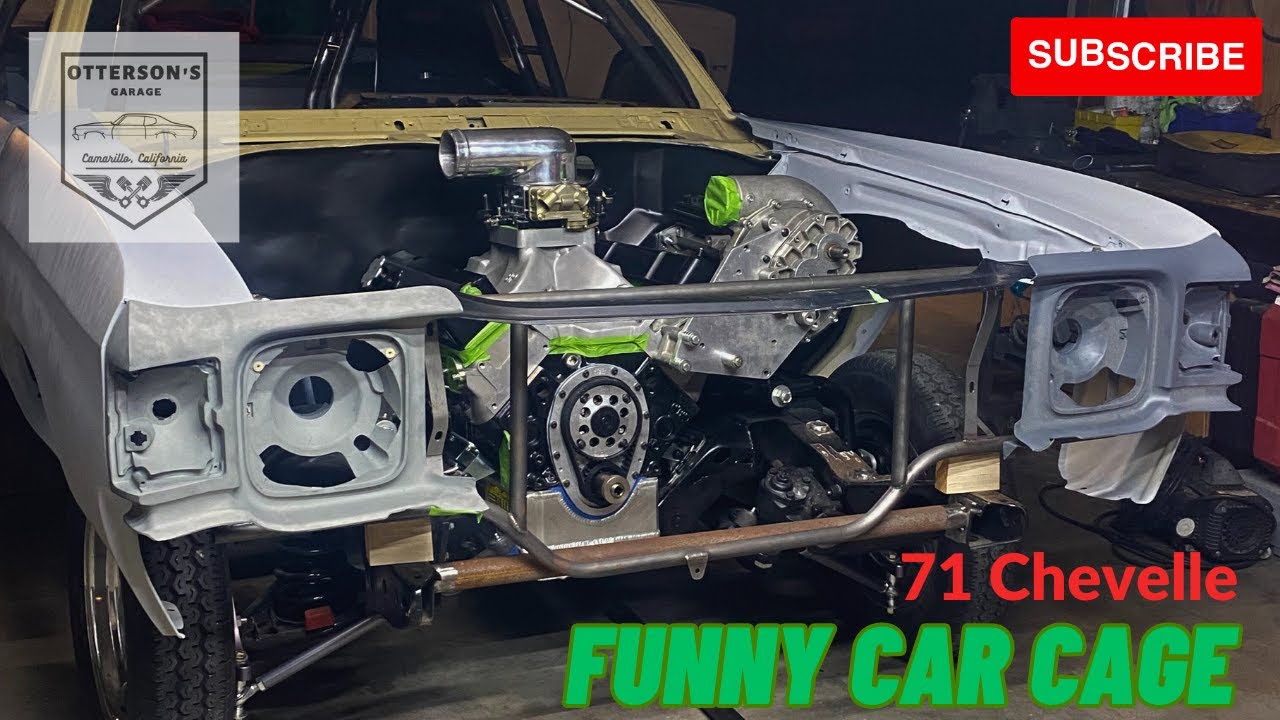 Ep. 1 - Beginning in the Middle - Building a Funny Car Cage - YouTube