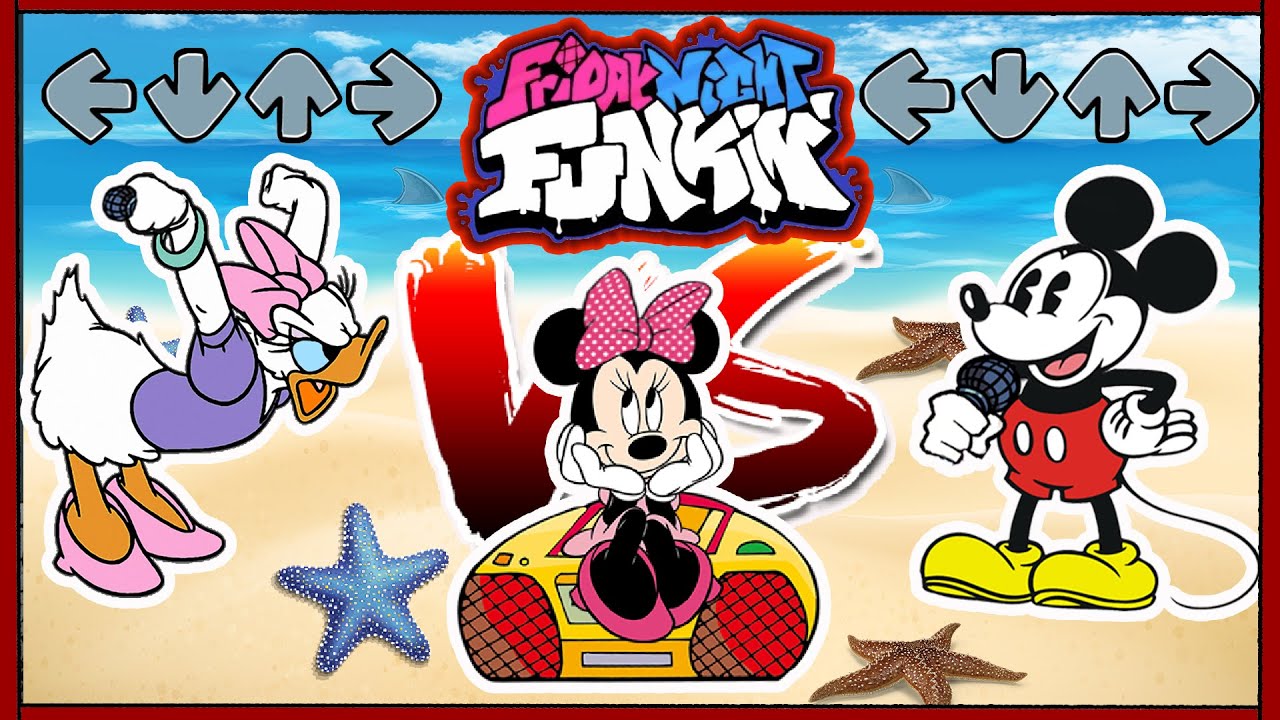 Disney Mod - Mickey Mouse VS Daisy Duck FULL WEEK - Friday Night Funkin ...