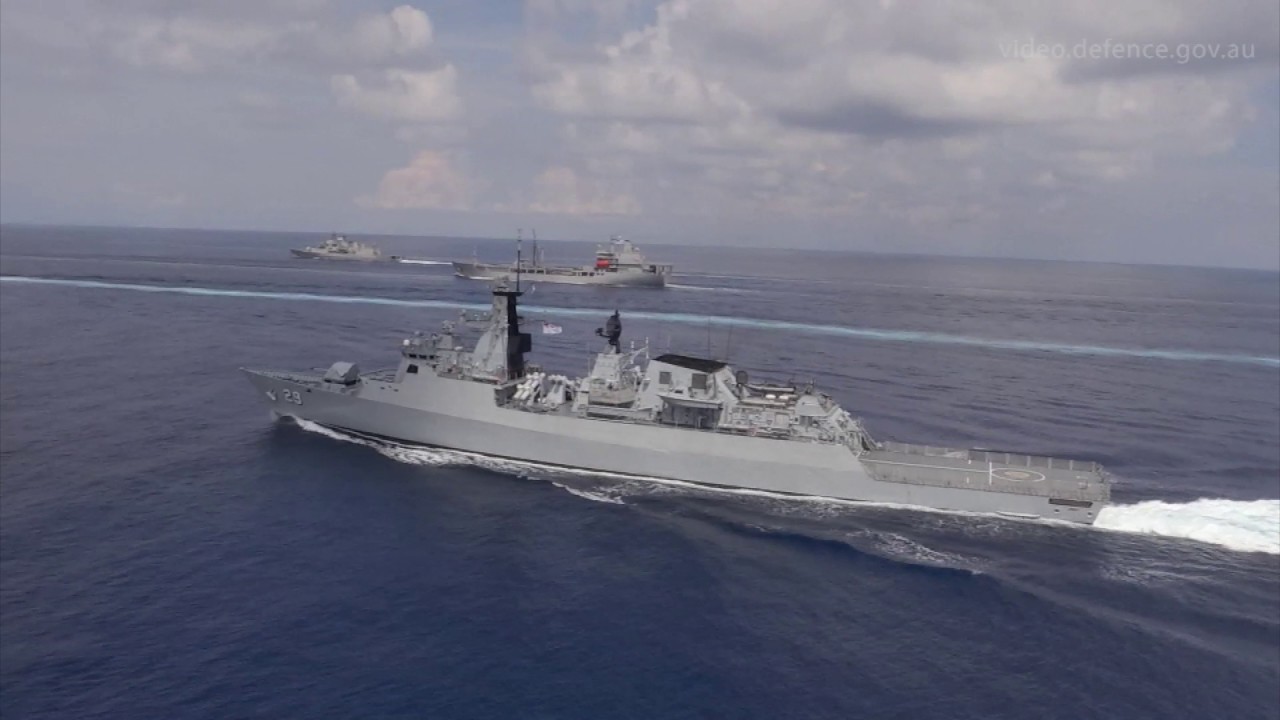 Exercise BERSAMA SHIELD underway - YouTube