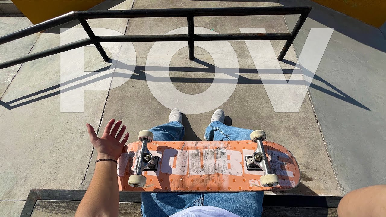 HAZ ESTO PARA MEJORAR EN SKATE | P.O.V Session - YouTube