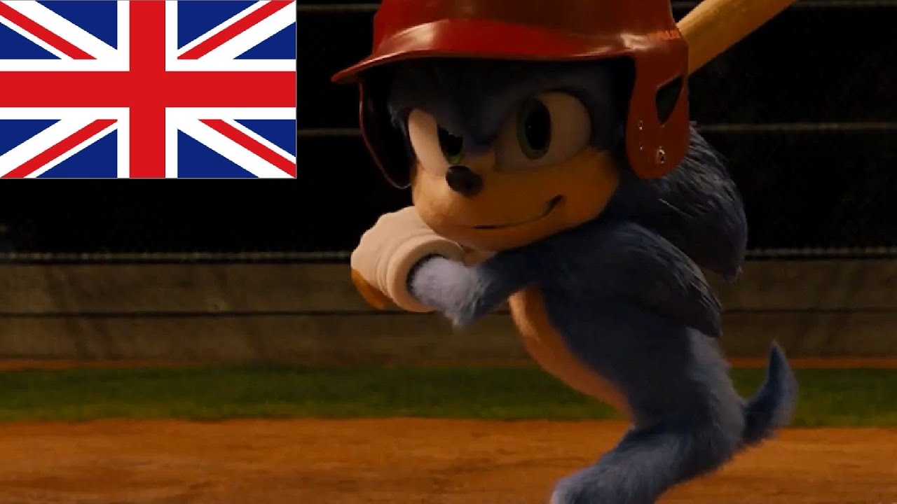 British Sonic | Sonic Movie |BaseBall Scene Dub!🇬🇧 - YouTube