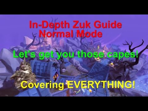 Zuk Guide (Normal Mode) In-depth! Lets grab those capes! Runescape ...