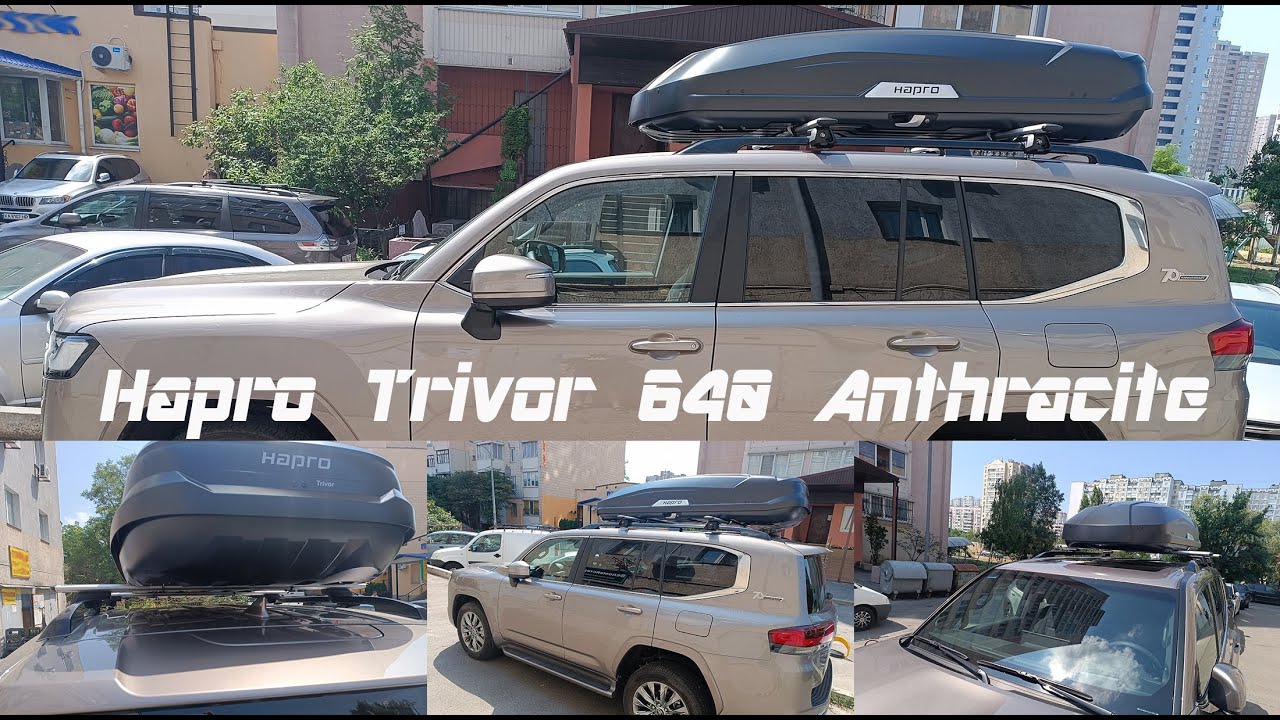 Hapro Trivor 640 Anthracite - YouTube