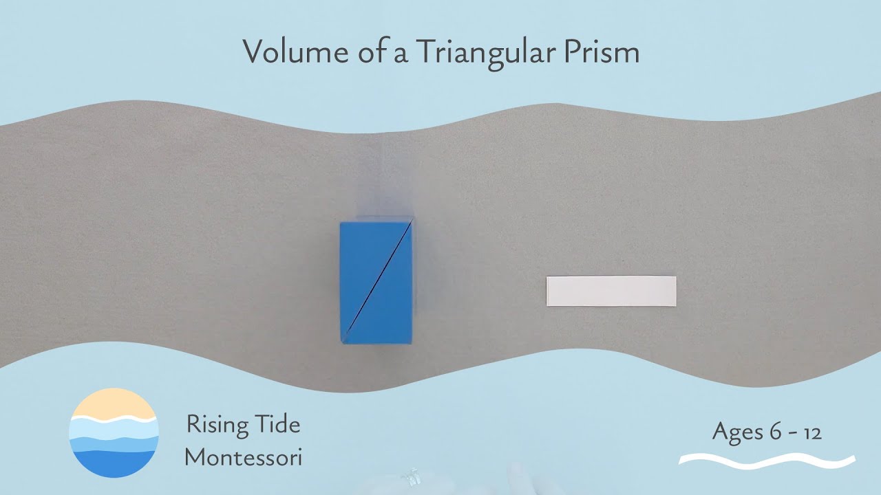 Volume of a Triangular Prism - YouTube