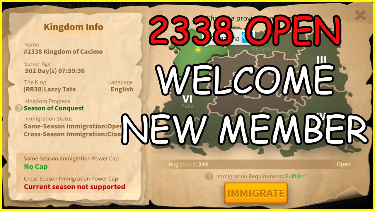 2338 OPEN│MIGRATION AND OSIRIS LEAGUE TALK│English│BeasT Slef-RoK - YouTube