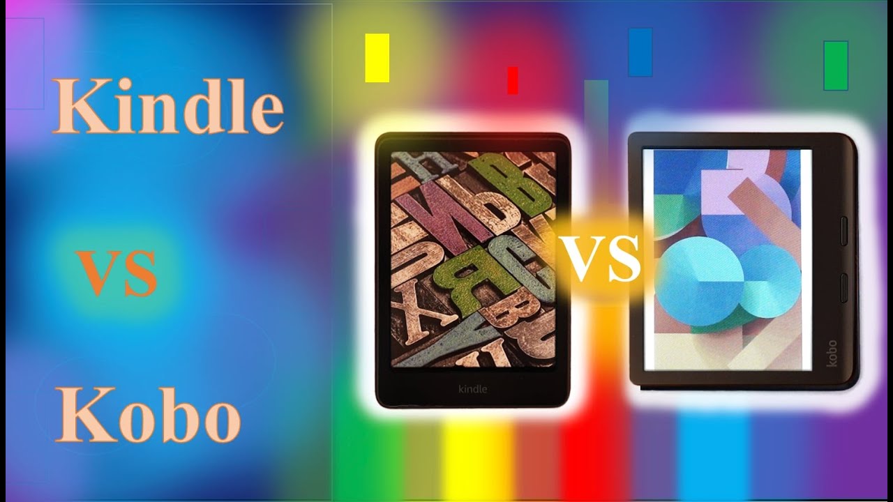 Kindle Colorsoft vs Kobo Libra Colour: A Colour Comparison - YouTube