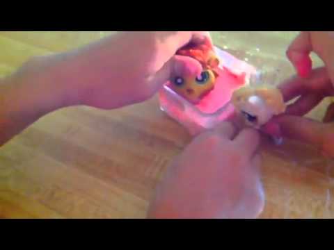 Lps face mask/ quicksand (cornstarch and water) - YouTube