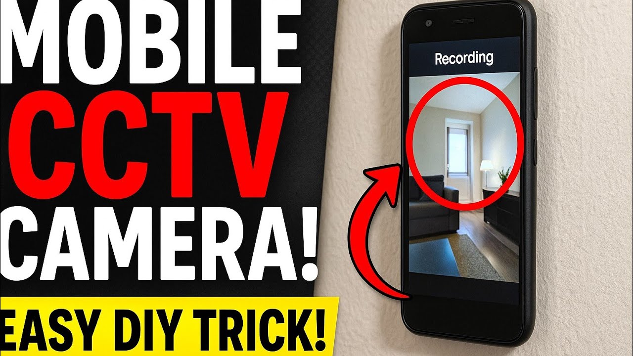 How To Make Mobile Cctv Camera/Make A Mobile Cctv Camera ...