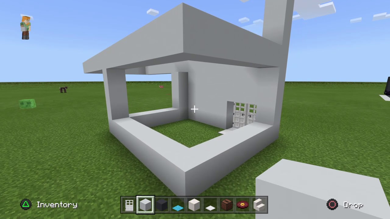 How to make a moderen house in minecraft - YouTube