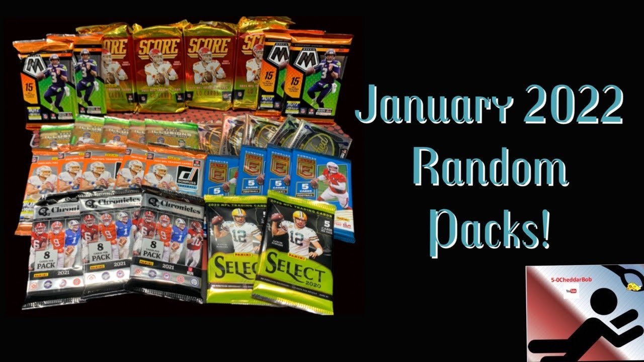 Random Football Pack Opening! - January 2022 🏈 - YouTube