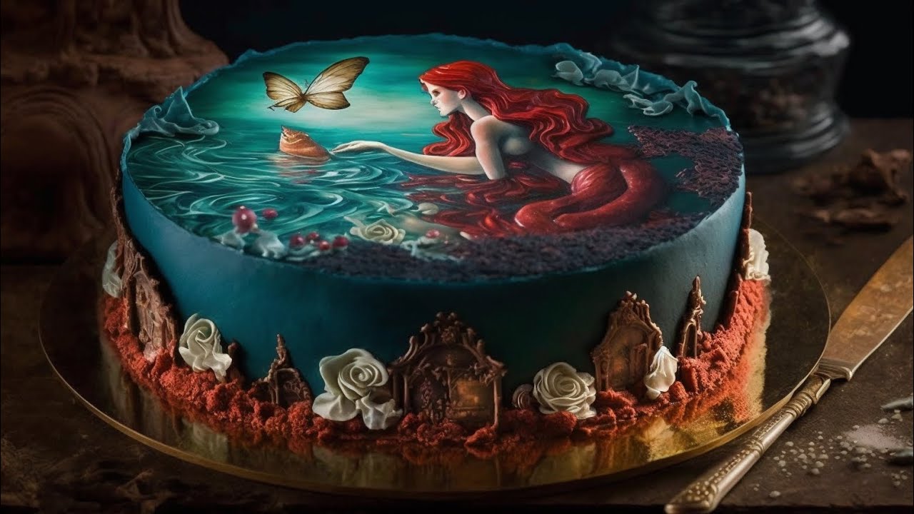 Elegantes Ariel Torte Selber Machen Bilder