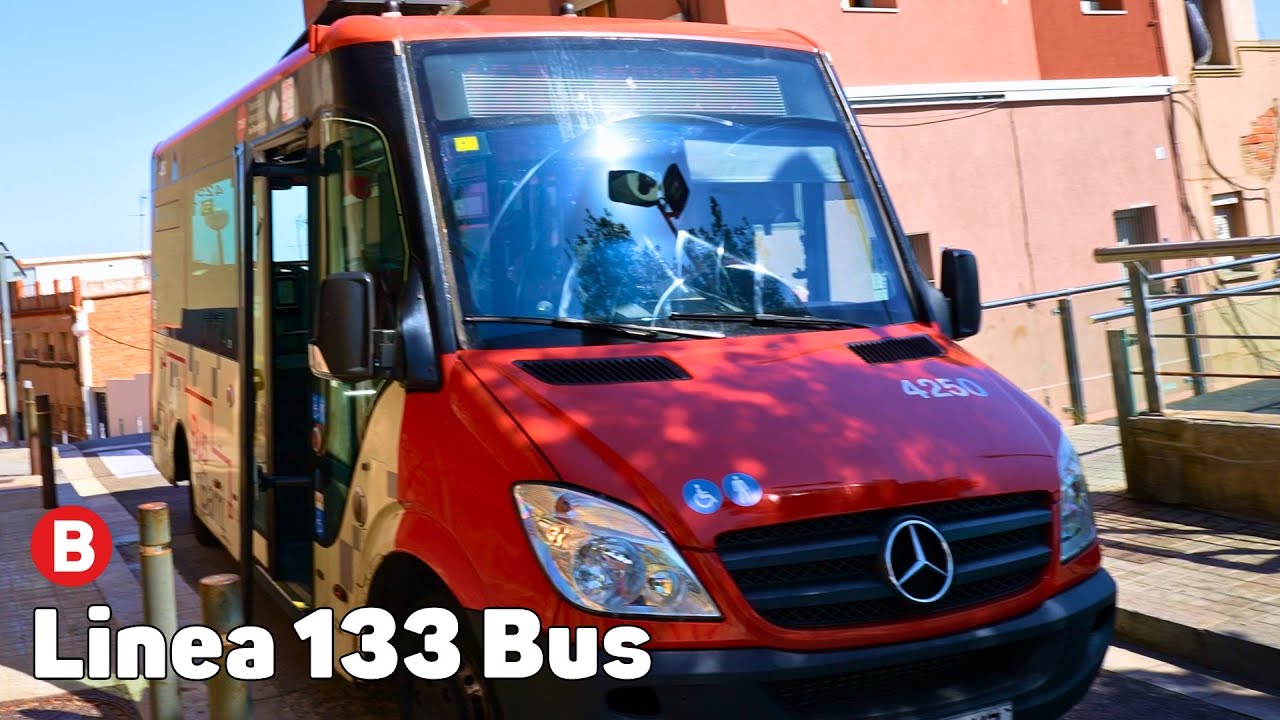 Línea 133 Bus - Barcelona, España - Viaje completo - YouTube