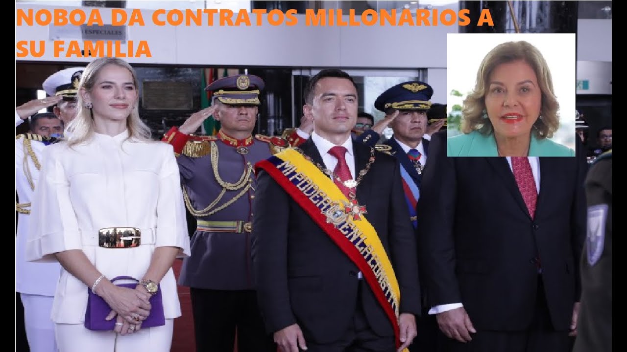 Último. Daniel Noboa comete un nuevo acto de corrupción junto a su ...