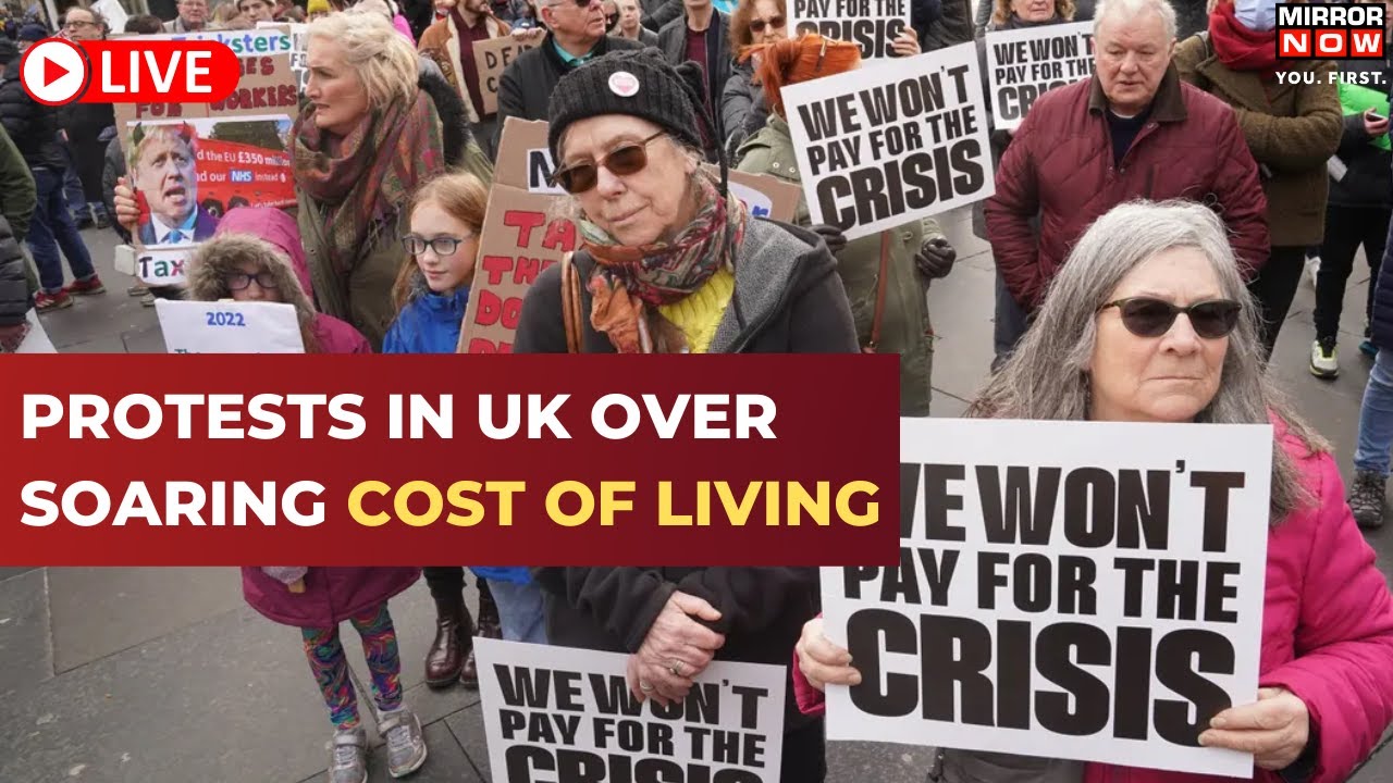 UK Economic Crisis Live | Over 100,000 Civil Servants Protest Over ...