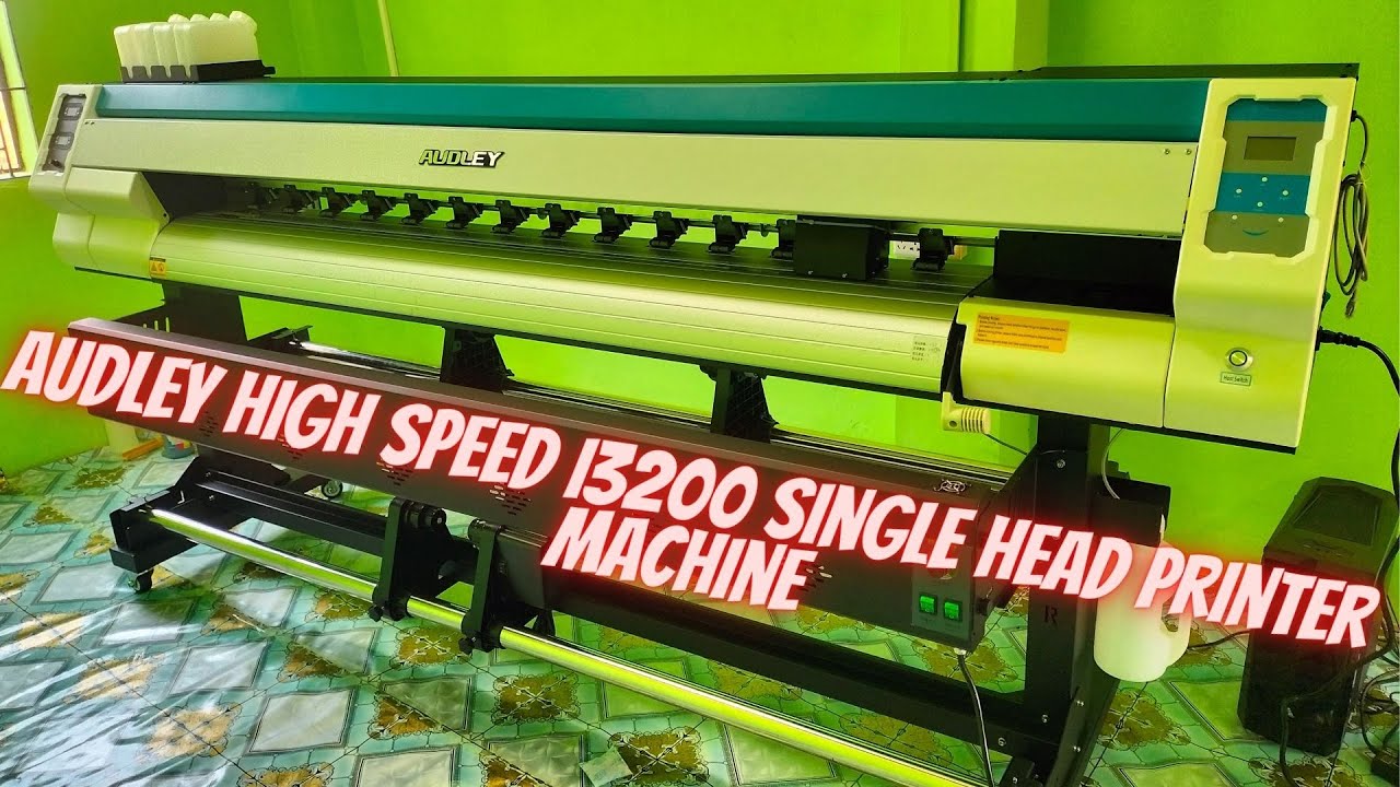Audley I3200 ECO Solvent Printing Machine||Banner Printer Machine ...