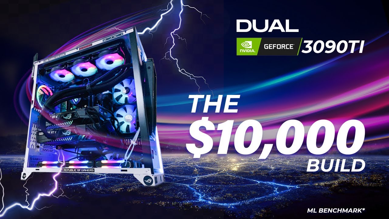 DUAL ASUS ROG STRIX 3090 TI + i9 12900K Intel CPU PC Build ($10000 ...