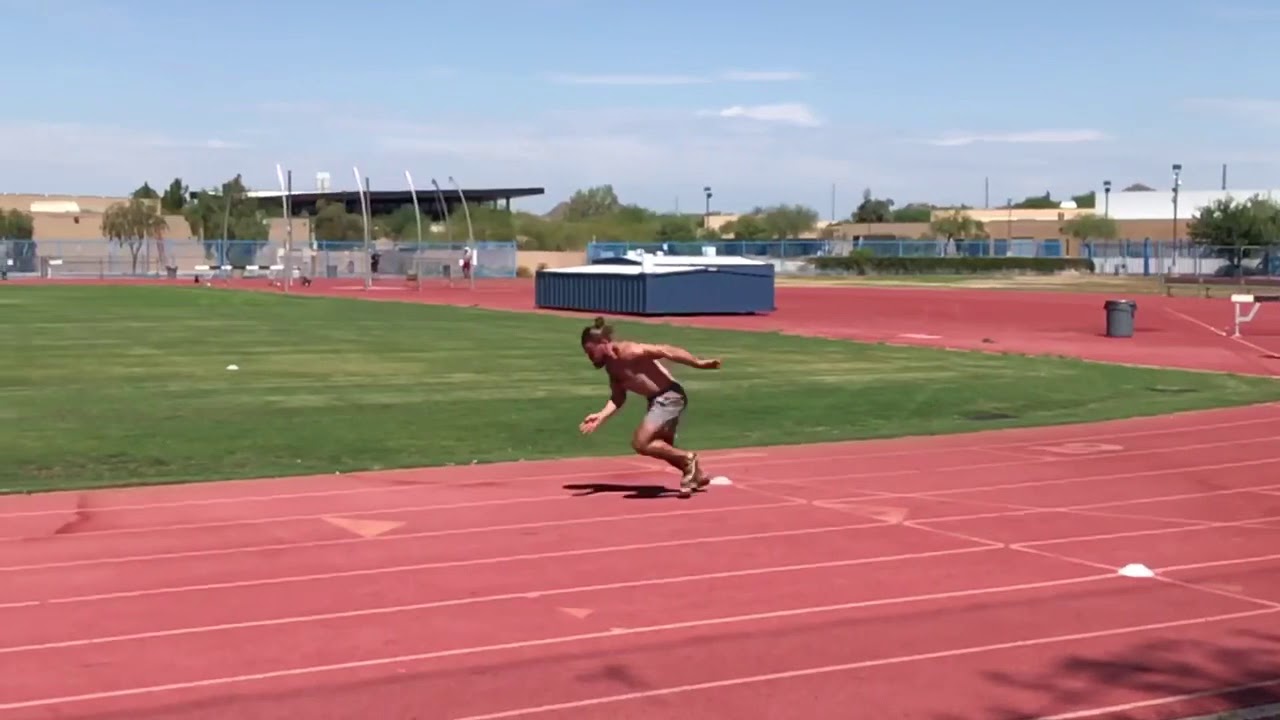 10 meter sprint - YouTube