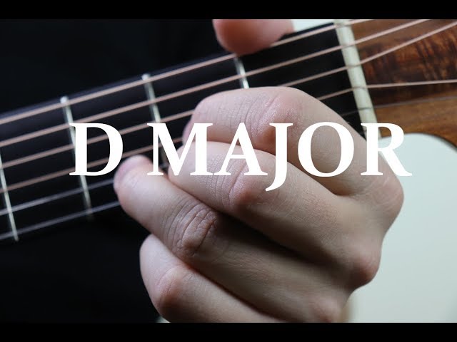 D Major Chord Guitar Finger Position