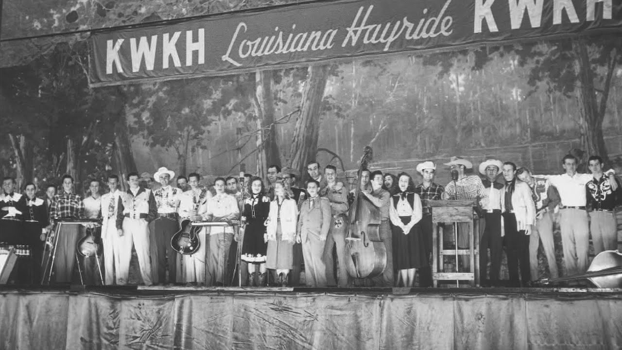 The Louisiana Hayride featuring Elvis Presley - October 16, 1954 - YouTube