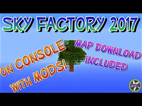 Minecraft: Sky Factory On Console 2017 Map W/Download - YouTube