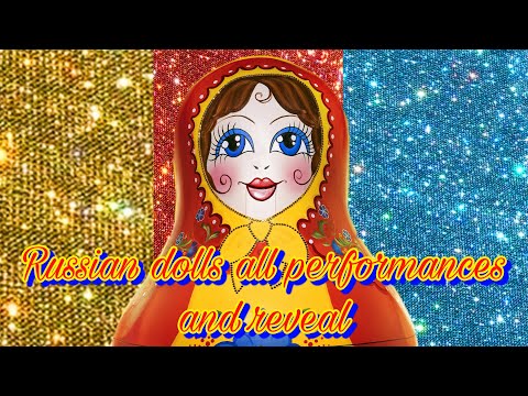 Masked singer Russian dolls all performances and reveal - YouTube